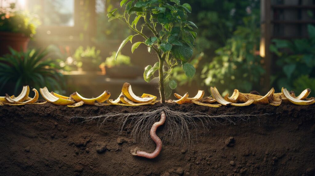The banana peel compost layer boosts soil: why slow decomposition feeds ...