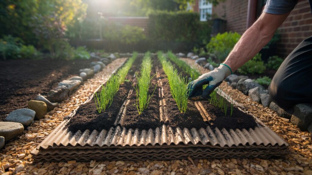 The cardboard mulch that blocks weeds for months: how layering cuts ...