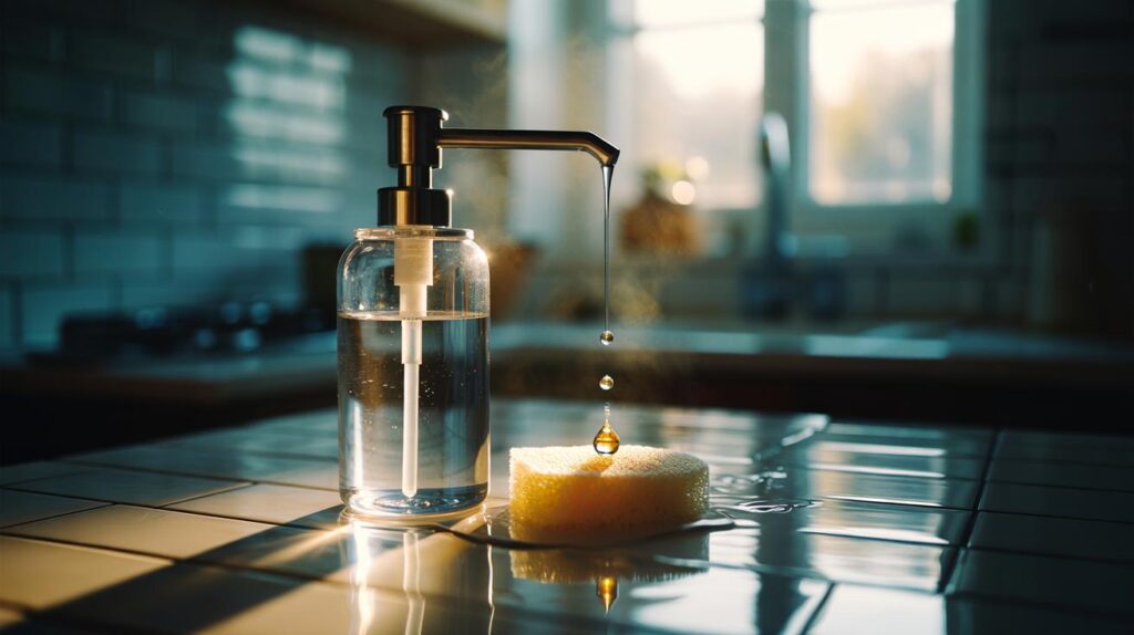 The sponge-in-soap hack reduces waste: how it releases the perfect ...