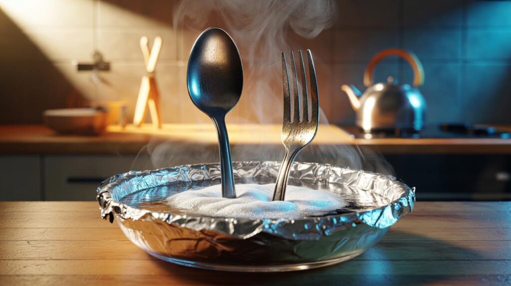 The tin-foil ball method that polishes silver: how ion exchange ...